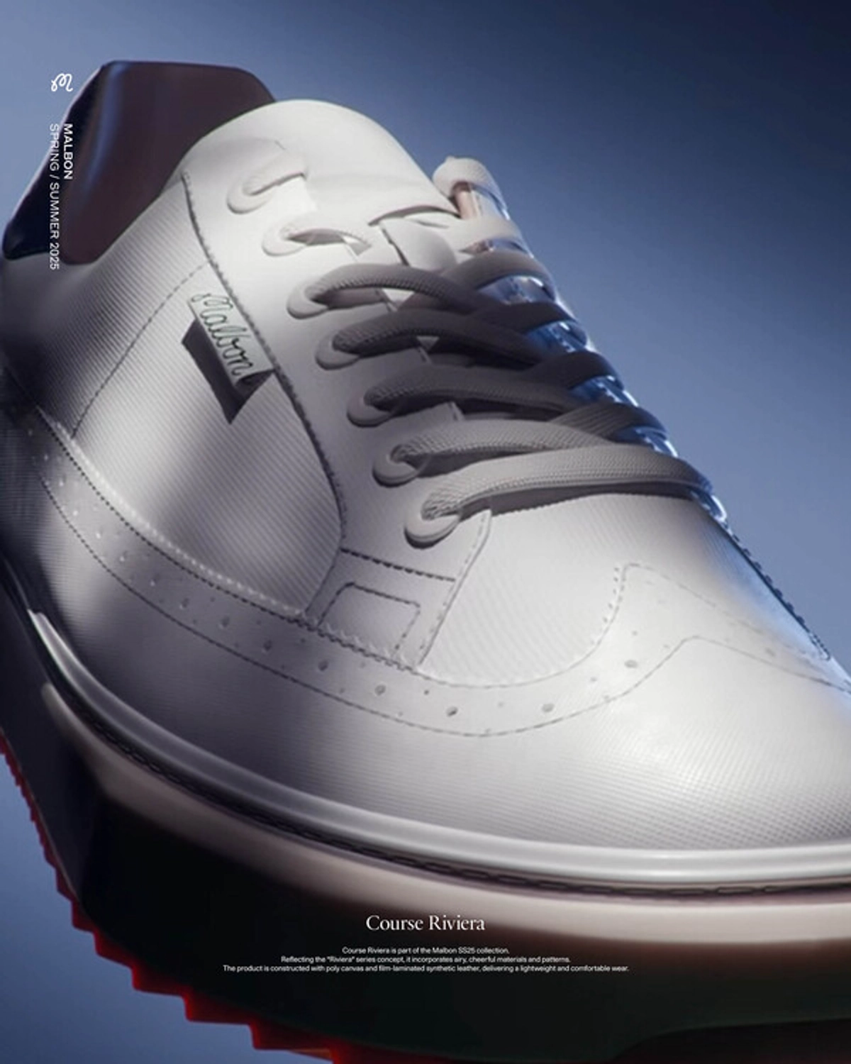 말본골프, 지중해 감성 담은 '코스 리비에라' 골프화 출시